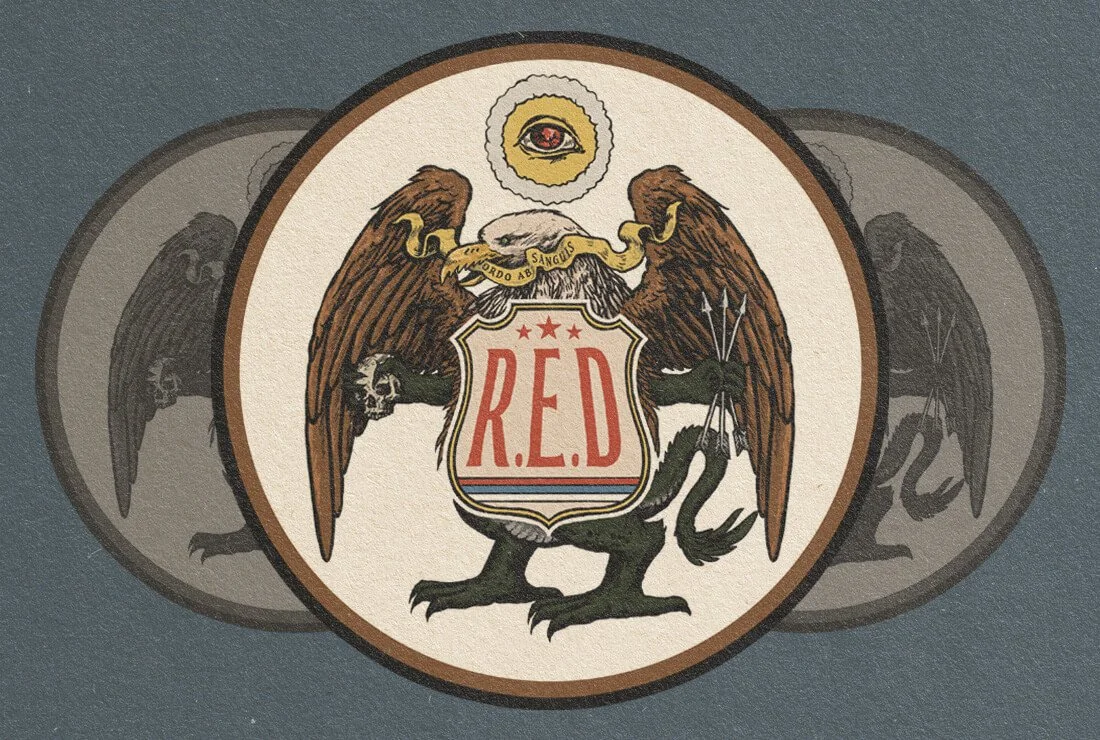 R.E.D. T-Shirt - The Night Library